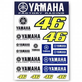 Kit adhesivos moto VR 46 Stickers Yamaha VR46 Al Mejor Precio | iCasque.es