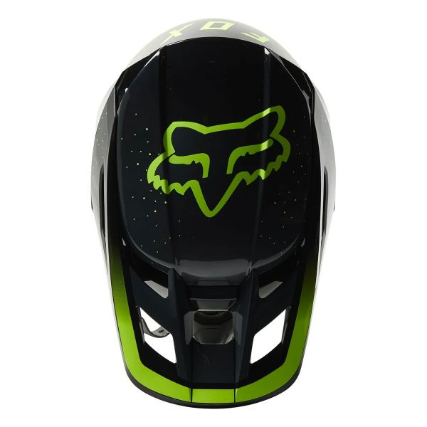 Casco moto FOX V2 Vizen Flo Yellow Al Mejor Precio | iCasque.es