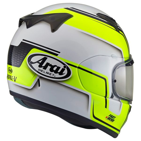 Casco moto Arai Profile-V Bend Yellow en Stock | iCasque.es