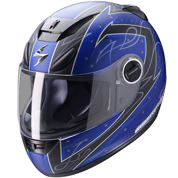 Casco moto Scorpion EXO 700 Rivet Azul Envío Inmediato | iCasque.es