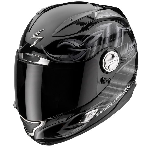 Casco moto Scorpion EXO 1000 Bug Negro Envío Inmediato | iCasque.es