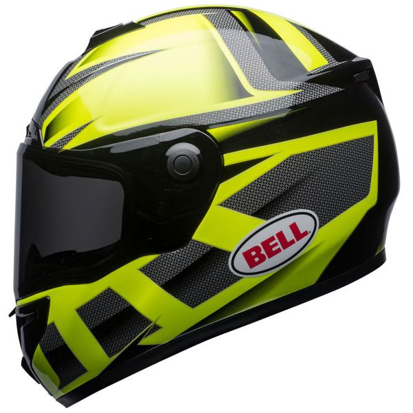 Casco moto Bell Srt Predator Hi Viz Green Black en Stock | iCasque.es