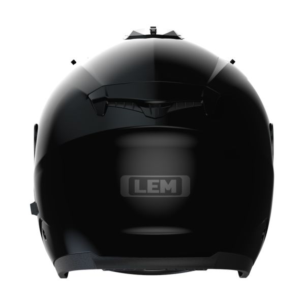 Casco moto LEM Quick Glossy Black en Stock | iCasque.es