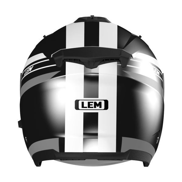 Casco moto LEM Quick Grey Black en Stock | iCasque.es