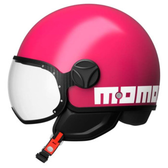 Casco moto Momo Design FGTR Classic Candy Purple White Al Mejor Precio ...