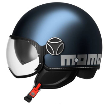Casco moto Momo Design FGTR Evo Matt Avio Silver Envío Inmediato ...