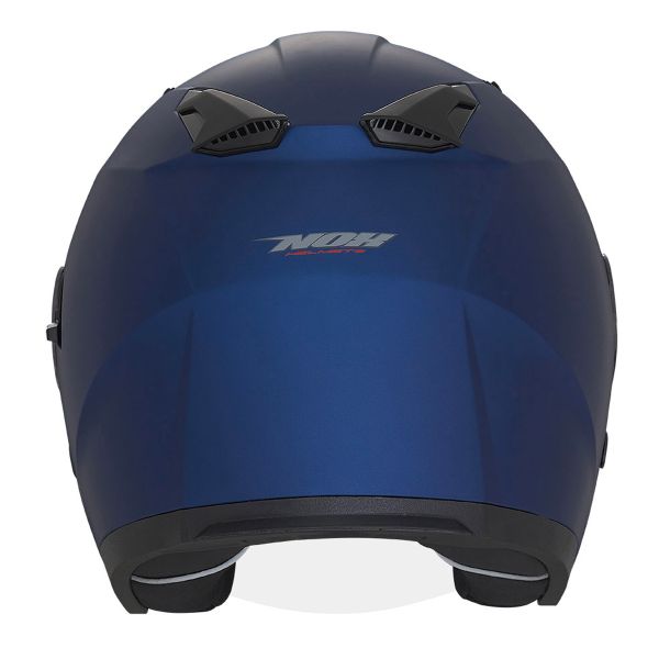 Casco moto NOX N129 Blue Metallic Matt en Stock | iCasque.es