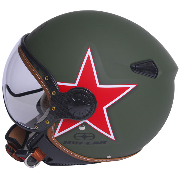 Casco moto No Fear Jet 210 Star Envío Inmediato | iCasque.es