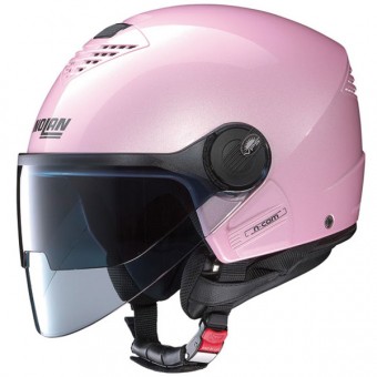 Casco moto Nolan N32 Classic N-com Metal Pink 35 Al Mejor Precio ...