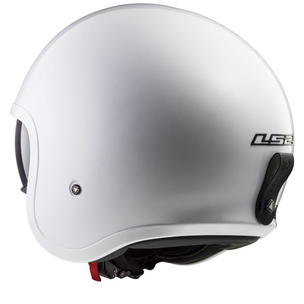 Casco moto LS2 Spitfire Solid White OF599 en Stock | iCasque.es
