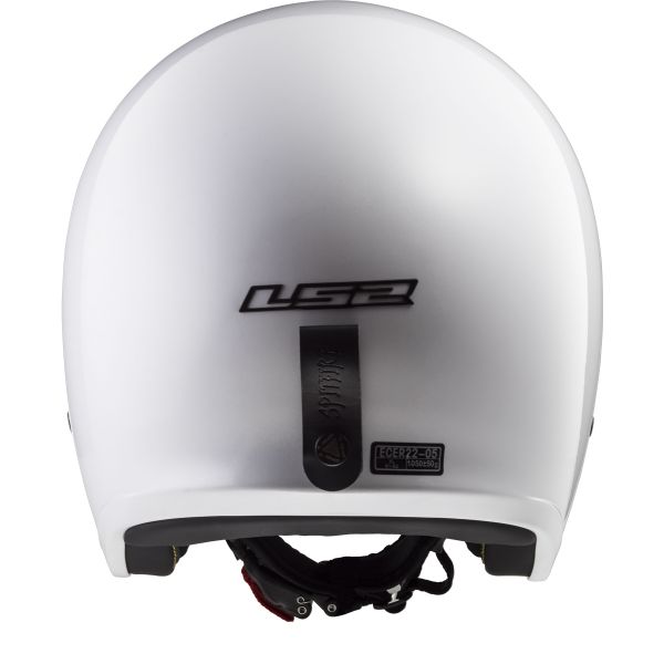 Casco moto LS2 Spitfire Solid White OF599 en Stock | iCasque.es