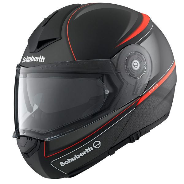 Casco moto Schuberth C3 Pro Dark Classic Naranja Envío Inmediato ...