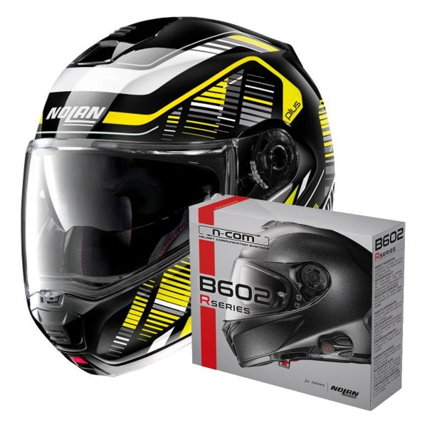 Pack Casco + Kit Bluetooth : Nolan N100 5 Plus Estribor N-Com 46 + Kit ...