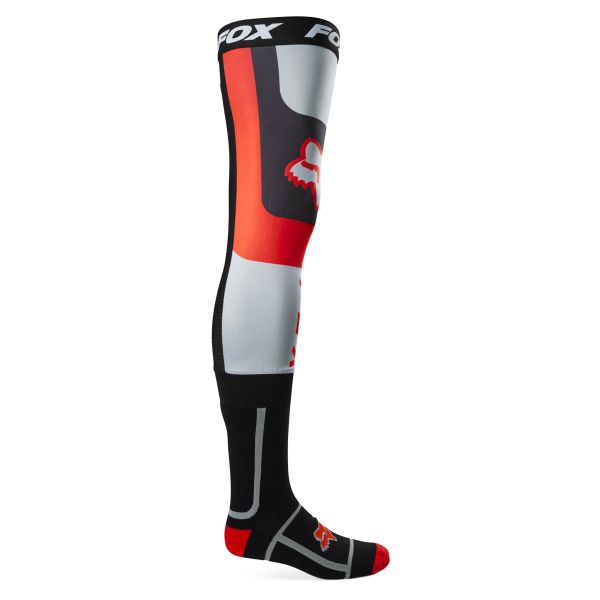 Calcetines motocross FOX Flexair Knee Brace Sock Flo Red Envío ...