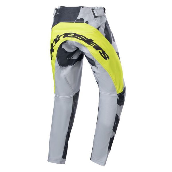 Pantalón motocross Alpinestars Racer Tactical Cast Grey Camo Yellow ...