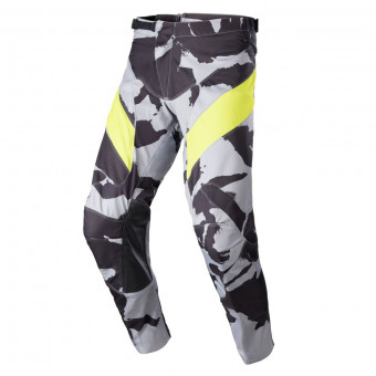 Pantalón motocross Alpinestars Racer Tactical Cast Grey Camo Yellow ...